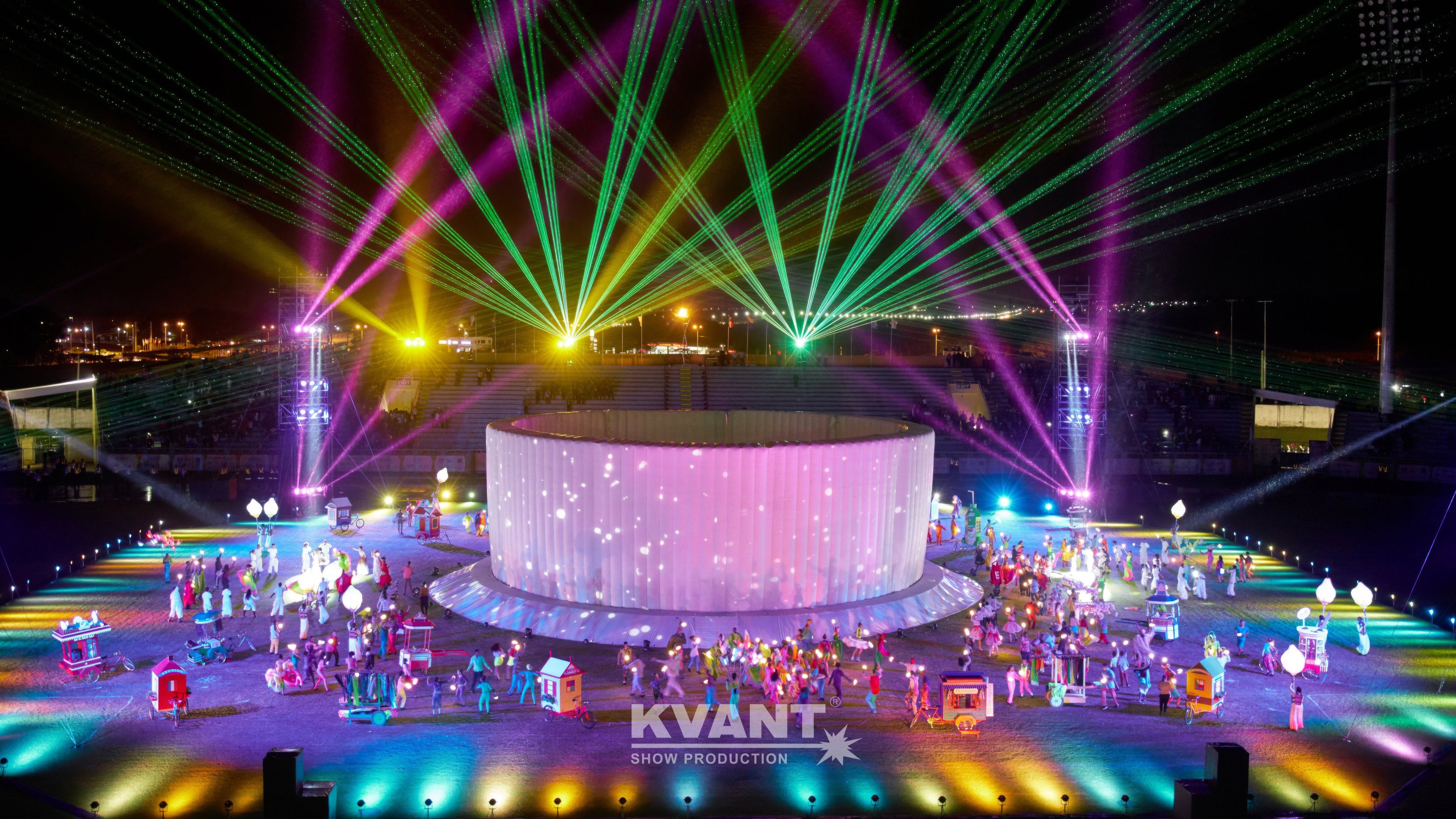 Jiou Opening Ceremony 2019 Port Louis, Mauritius – Kvant Show Production