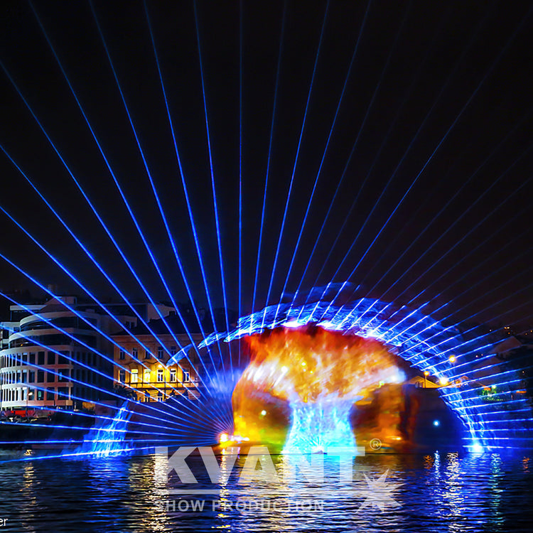 WATER SCREEN PROJECTION – Kvant Show Production